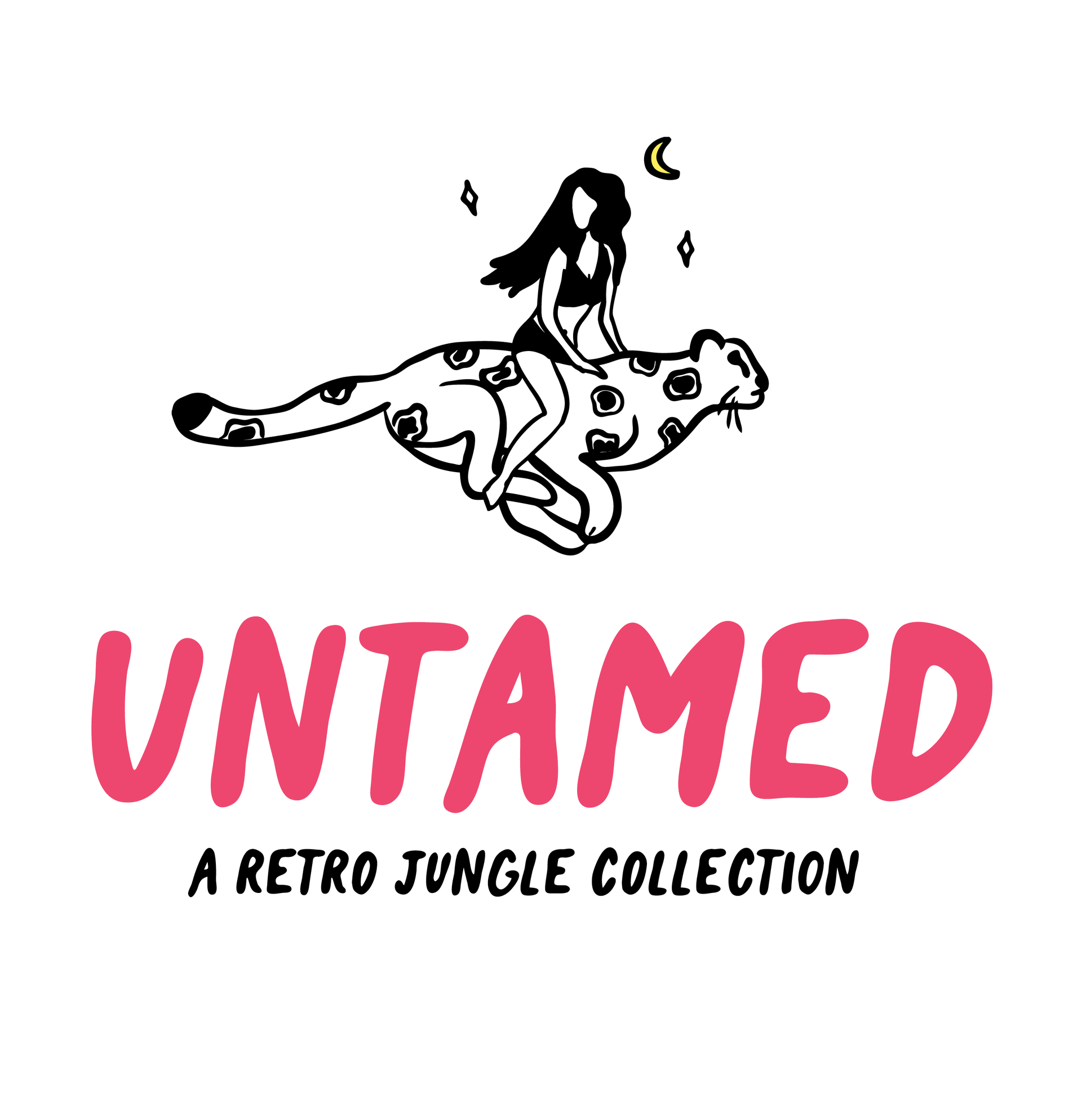 Untamed: a Retro Jungle Surf Bikini Collection by Dkoko